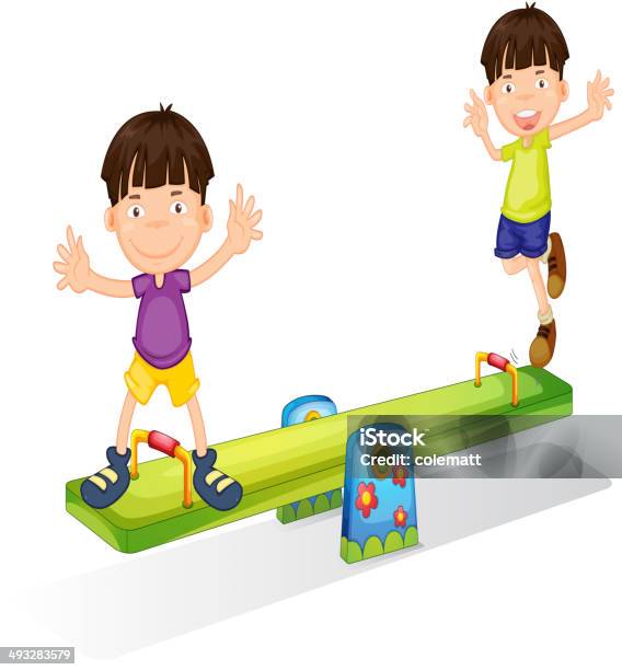 Anakanak Bermain Dengan Jungkatjungkit Ilustrasi Stok - Unduh Gambar ... Anakanak Bermain Dengan Jungkatjungkit Ilustrasi Stok - Unduh Gambar ...