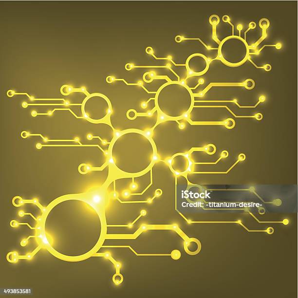 Eps10 Vector Circuit Board Background Texture向量圖形及更多中央處理器圖片 中央處理器