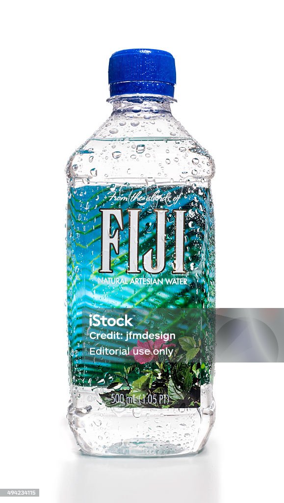 Drinking Fiji Water
