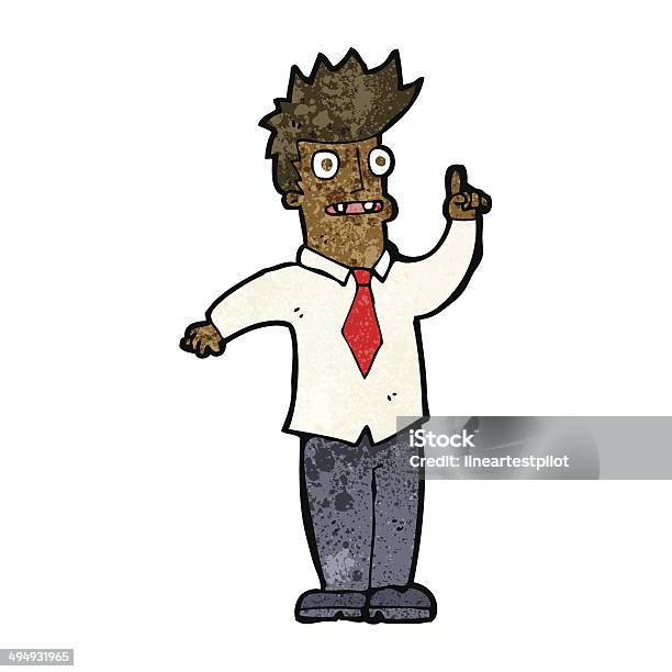 Cartoon Man With Idea向量圖形及更多兒童圖片 兒童 剪貼畫 可愛 Istock