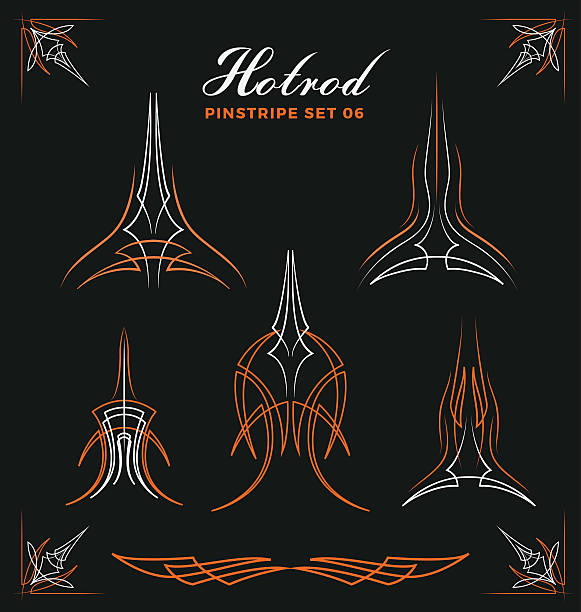 Vector Pinstriping Designs
