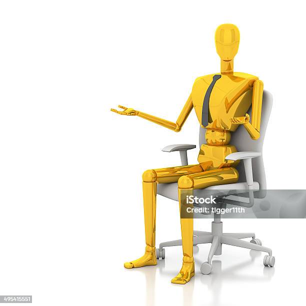 3 D 남자 사업가 인형 는 의자에 앉아 경영자에 대한 스톡 사진 및 기타 이미지 경영자 남자 남자 사업가 Istock