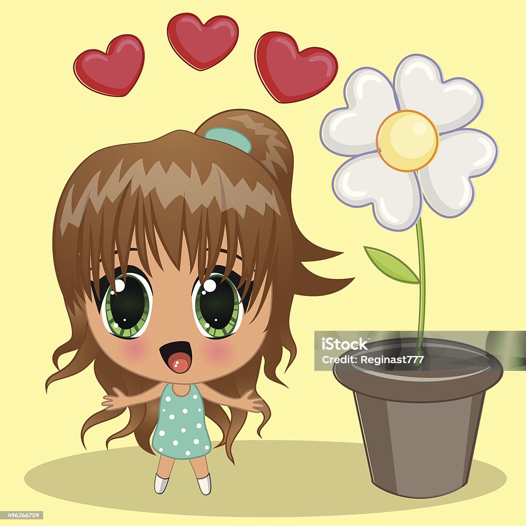 Anime Girl Stok Vektör Sanatı And Kimse Olmadan‘nin Daha Fazla Görseli Kimse Olmadan Ortografik