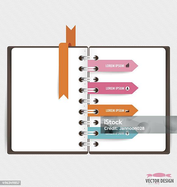 Templat Desain Modern Buku Catatan Dengan Pita Latar Belakang ... Templat Desain Modern Buku Catatan Dengan Pita Latar Belakang ...