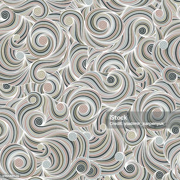 Seamless Asian Ethnic Floral Retro Background Pattern In Vector Stock