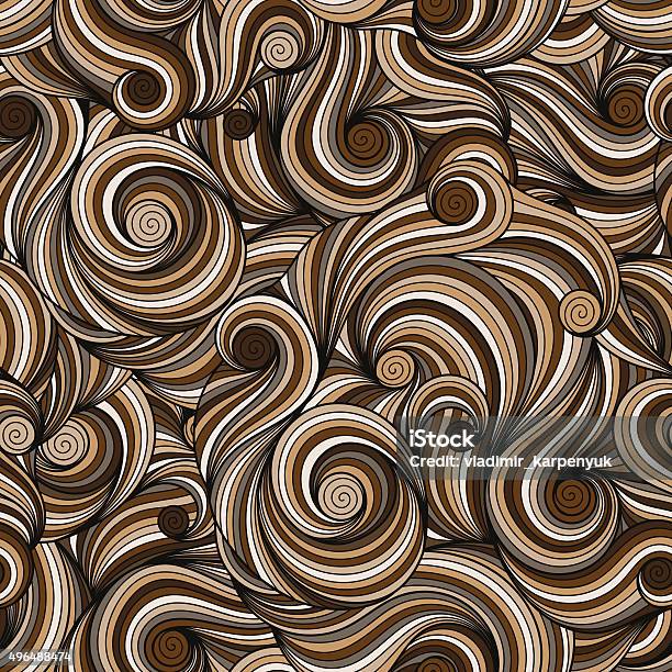 Seamless Asian Ethnic Floral Retro Background Pattern In Vector Stock