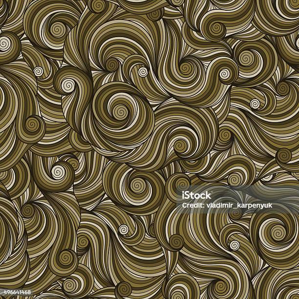 Seamless Asian Ethnic Floral Retro Background Pattern In Vector Stock