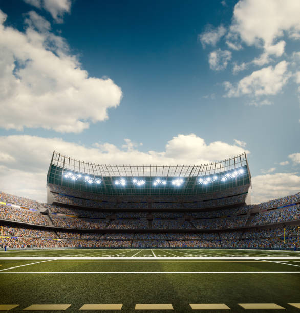 Free Stock Photo of Large Stadium With Sky View of Field | Download ...