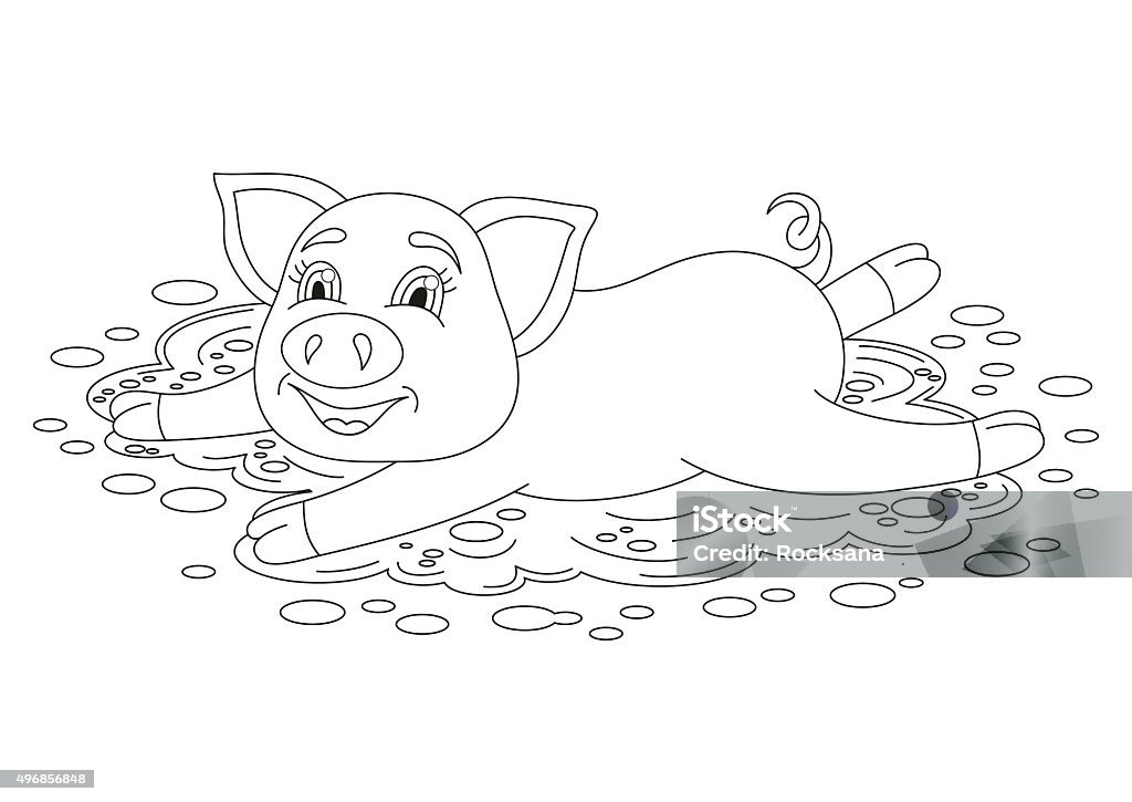 Mud Puddle Coloring Pages