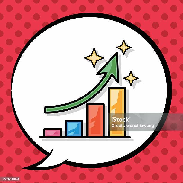 Office 차트별 낙서 말풍선을 2015년에 대한 스톡 벡터 아트 및 기타 이미지 2015년 교육 그래프 Istock