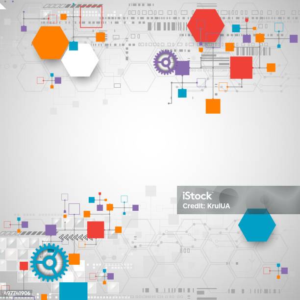Abstract Technology Background向量圖形及更多2015年圖片 2015年 互聯網 全球通訊 Istock