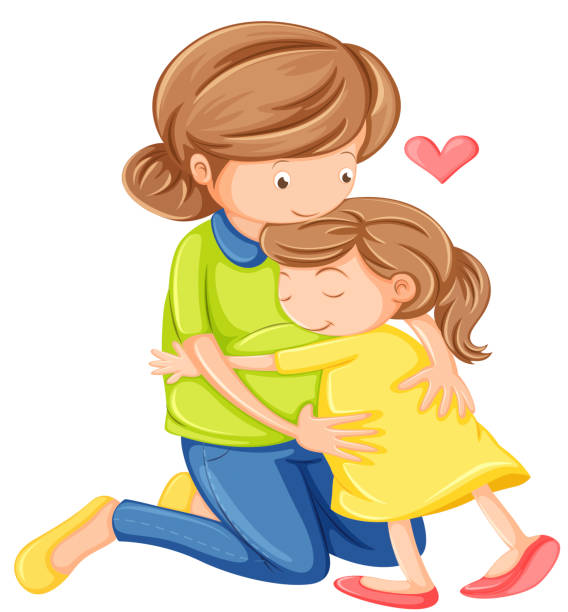 20 Aunt Hug Stock Illustrations Royalty Free Vector Graphics And Clip