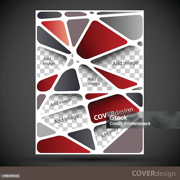 Brosur Vektor Selebaran Template Desain Sampul Dengan Jaring Labalaba