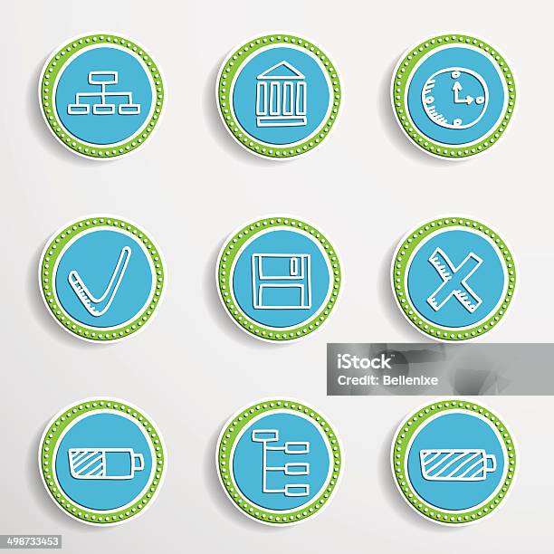 Web Buttons With Drawing Icons向量圖形及更多互聯網圖片 互聯網 信息圖形 全球通訊 Istock