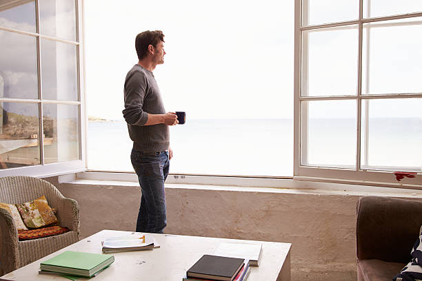 Free Stock Photo of Backside View of Man Standing at Window | Download ...