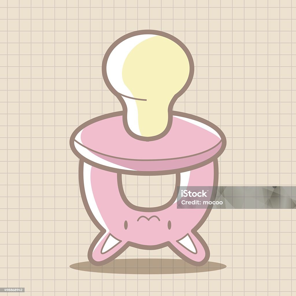 Ilustración De Elementos De Bebé Pacifiers Tema Y Más Vectores Libres