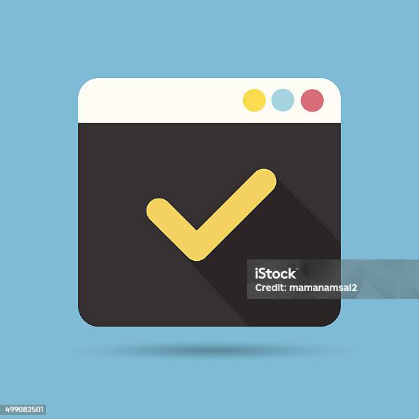 Check Mark Symbol Vector向量圖形及更多反射圖片 反射 問卷 形狀 Istock