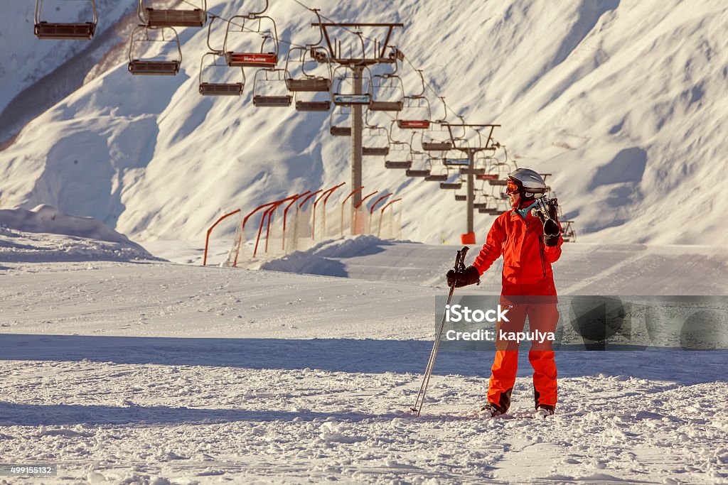 Skier Is Posing At Camera Stock Photo - Download Image Now - 2015 ... Skier Is Posing At Camera Stock Photo - Download Image Now - 2015 ...