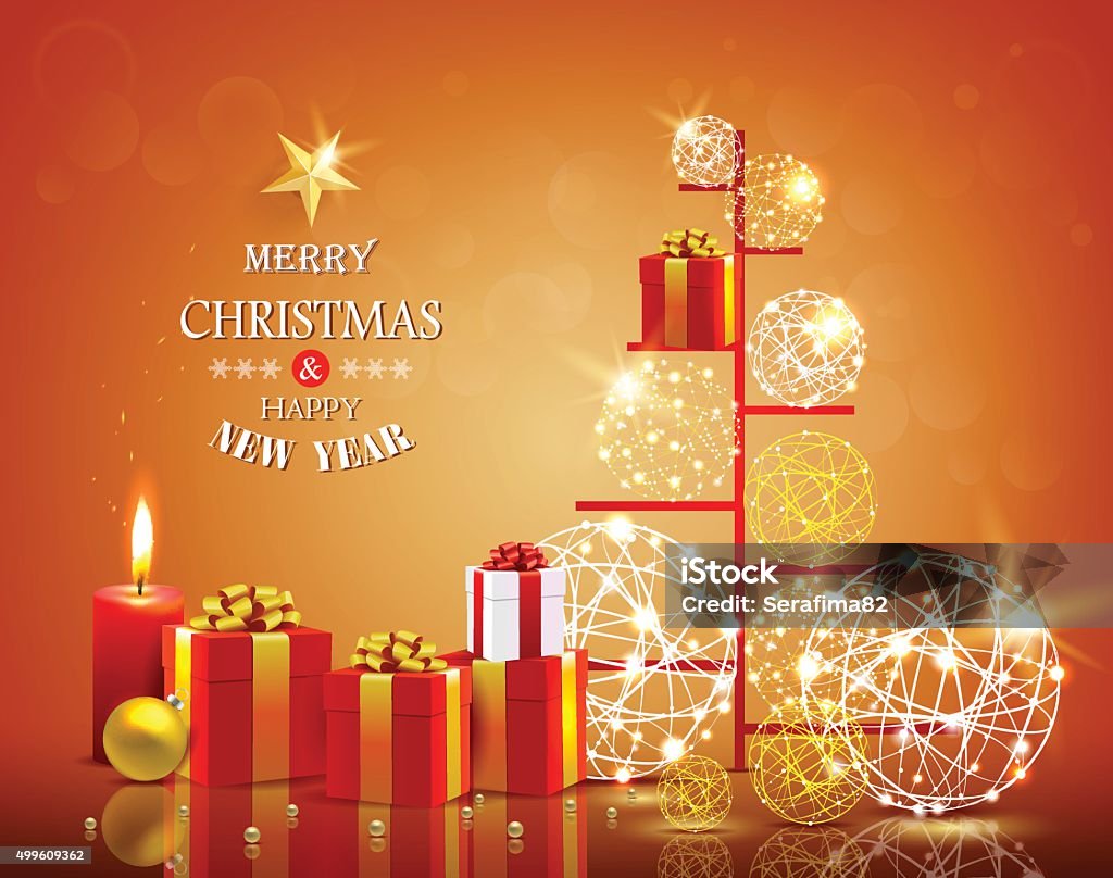 Kartu Ucapan Natal Ilustrasi Stok Unduh Gambar Sekarang 2015 Baru Kondisi Bintang Istock