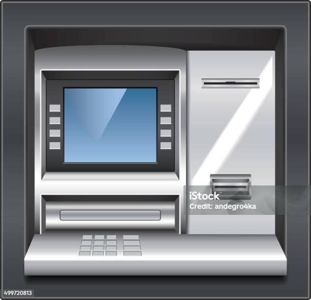 Atm 기기 벡터 일러스트레이션 고객에 대한 스톡 벡터 아트 및 기타 이미지 고객 금속 금융 Istock