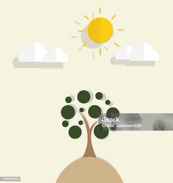 Abstract Tree Vector Illustration向量圖形及更多創作性圖片 創作性 大自然 抽象 Istock