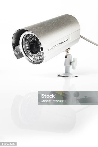 Cctv 카메라를 감시 격리 흰색 배경의 감시에 대한 스톡 사진 및 기타 이미지 감시 검사 보기 경찰관 Istock
