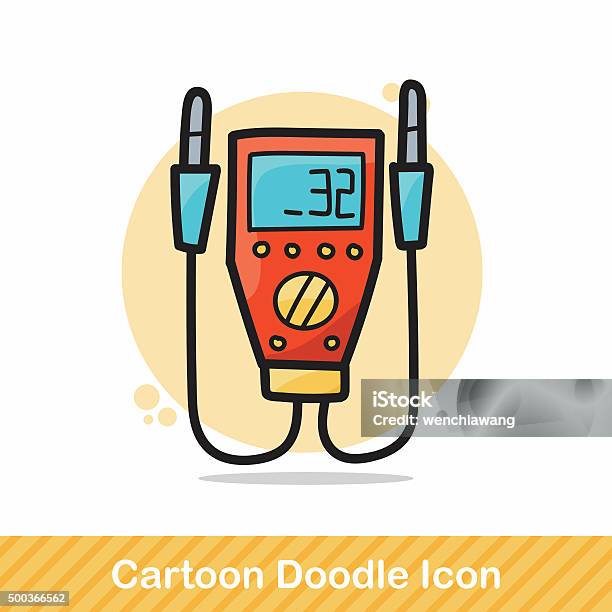 Power Transformer Color Doodle向量圖形及更多器材圖片 器材 建築風格 技術 Istock