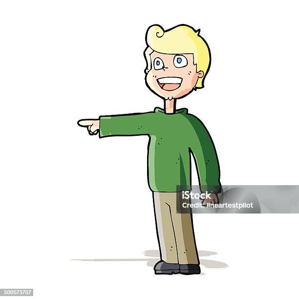 Cartoon Man Pointing And Laughing向量圖形及更多剪貼畫圖片 剪貼畫 可愛 奇異的 Istock
