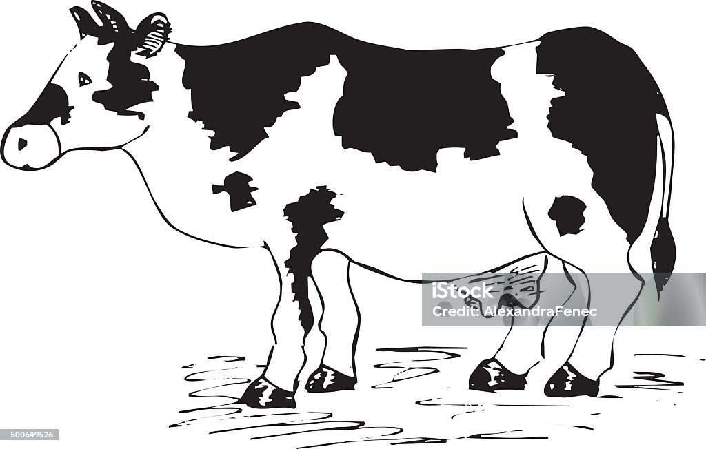 Kartun Gambar Sapi Ilustrasi Stok Unduh Gambar Sekarang Berdiri Posisi Fisik Daging Sapi