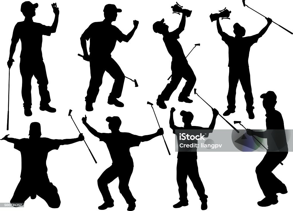 Welsh Golfer 골프에 대한 스톡 벡터 아트 및 기타 이미지 골프 골프 스윙 골프 클럽 Istock