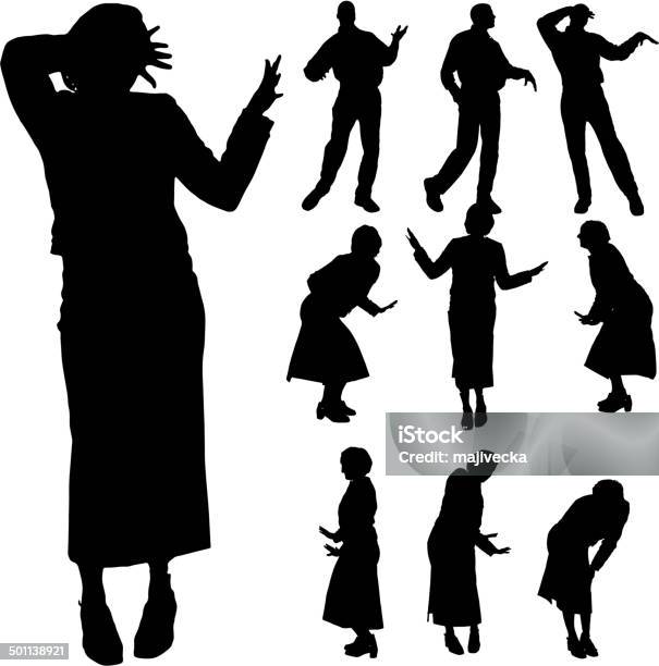 Vetores de Vetor Silhueta De Pessoas e mais imagens de Mulheres Idosas ... Vetores de Vetor Silhueta De Pessoas e mais imagens de Mulheres Idosas ...