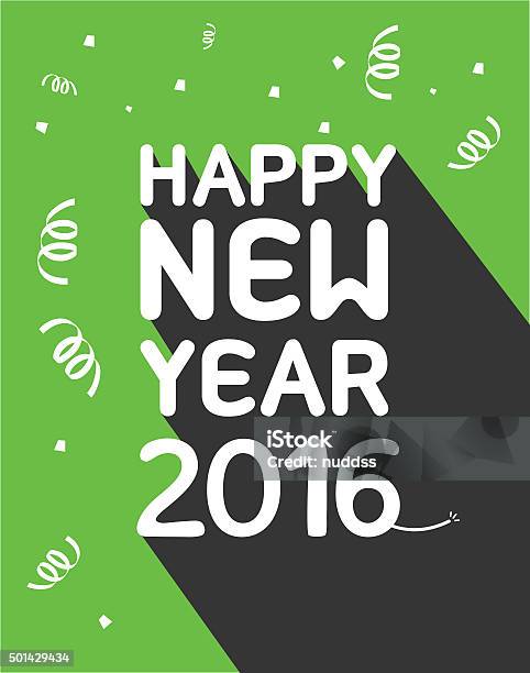 2016 년 새해 복많이 받으세요 축하글 카드 템플릿 벡터 일러스트레이션 0명에 대한 스톡 벡터 아트 및 기타 이미지 0명