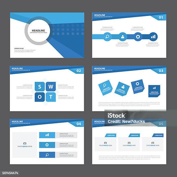 Abstract Blue Multipurpose Infographic Elements Presentation Template