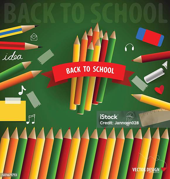 Welcome Back To School 벡터 일러스트레이션 2014년에 대한 스톡 벡터 아트 및 기타 이미지 2014년