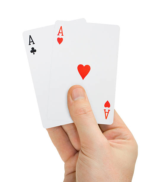 Free Stock Photo of Hand Holding Two Playing Cards | Download Free ...