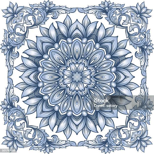 Vector Vintage Border Frame向量圖形及更多花圖片 花 剪貼簿 室內裝潢 Istock