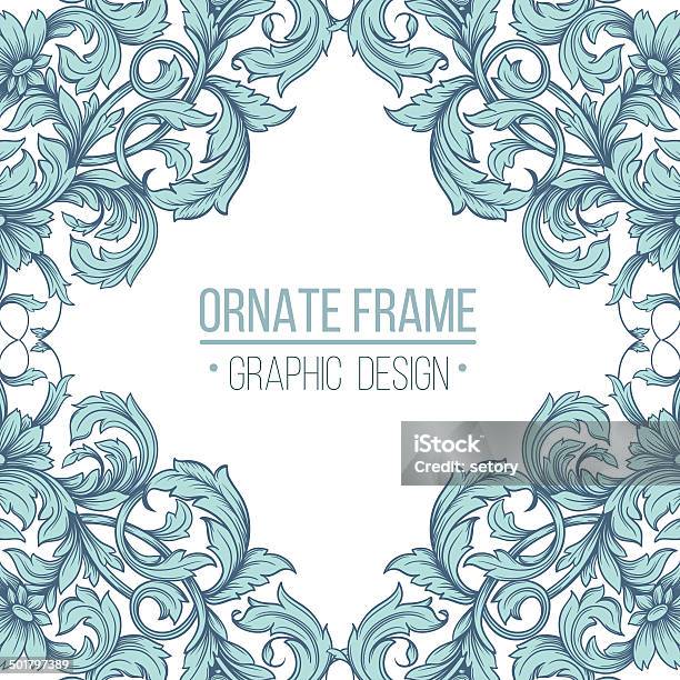 Vector Vintage Border Frame向量圖形及更多剪貼簿圖片 剪貼簿 室內裝潢 小冊子 Istock