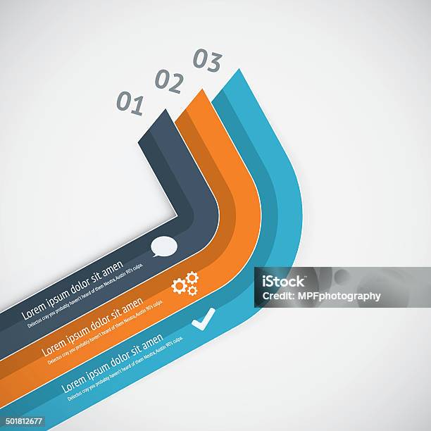 Template Vektor Infografis Datar Memperlihatkan Pertumbuhan Bisnis