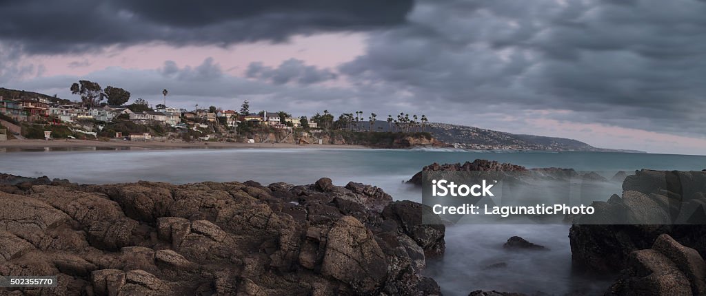 Crescent Bay Пляж На Закате В Лагуна Бич — стоковые фотографии и другие