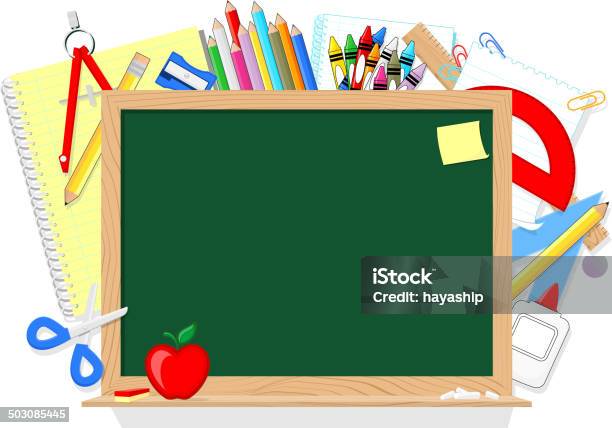 Back To School 배경 0명에 대한 스톡 벡터 아트 및 기타 이미지 0명 가위 개인 장식품 Istock