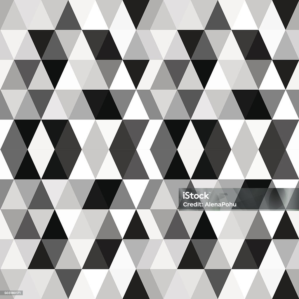 Black And White Abstract Geometry Pattern Stock Illustration Download