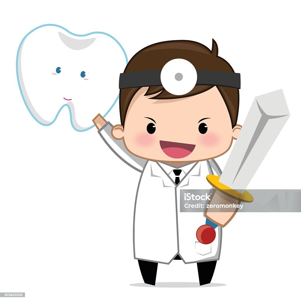 Kartun Dokter Gigi Ilustrasi Stok Unduh Gambar Sekarang Dokter Gigi