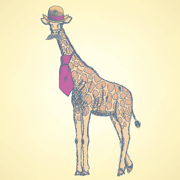 130 Giraffe Tie Stock Illustrations Royalty Free Vector Graphics And Clip Art Istock