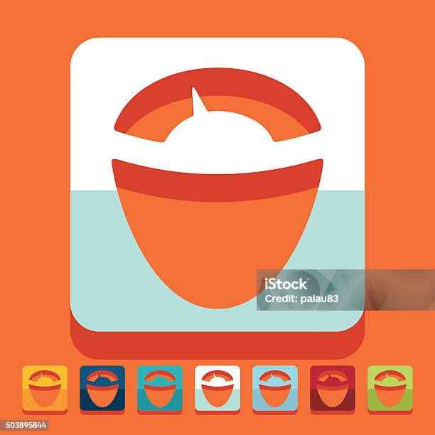 Flat Design Bathroom Scale Stock Illustration Download Image Now
