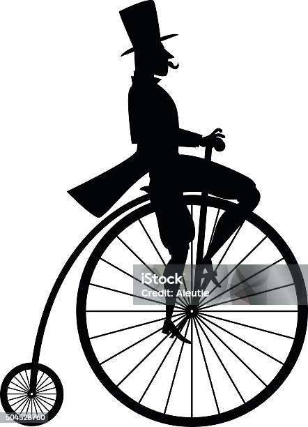 Pennyfarthing 실루엣 보통 자전거에 대한 스톡 벡터 아트 및 기타 이미지 보통 자전거 빅토리아 스타일 실루엣