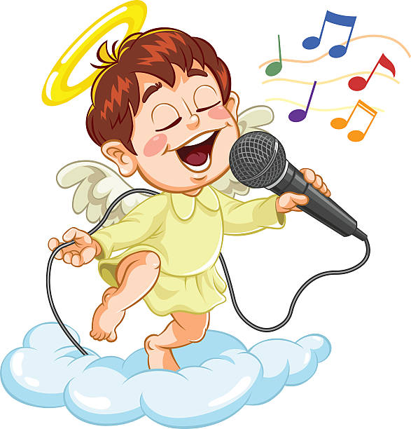 50 Angel Singing Clip Art Stock Illustrations Royalty Free Vector Graphics And Clip Art Istock