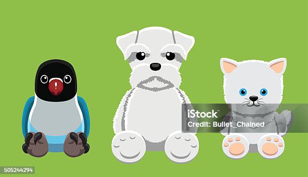 Hund Katze Lovebird Haustierpuppe Cartoon Vektorillustration Von 10 ... Hund Katze Lovebird Haustierpuppe Cartoon Vektorillustration Von 10 ...