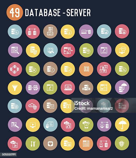 Ikon Datar Server Database Vektor Warna Ilustrasi Stok - Unduh Gambar ... Ikon Datar Server Database Vektor Warna Ilustrasi Stok - Unduh Gambar ...