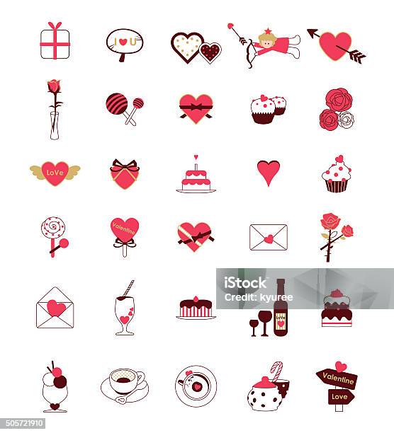 Simpleline 아이콘 밸런타인데이 공휴일에 대한 스톡 벡터 아트 및 기타 이미지 공휴일 귀여운 꽃 한송이 Istock
