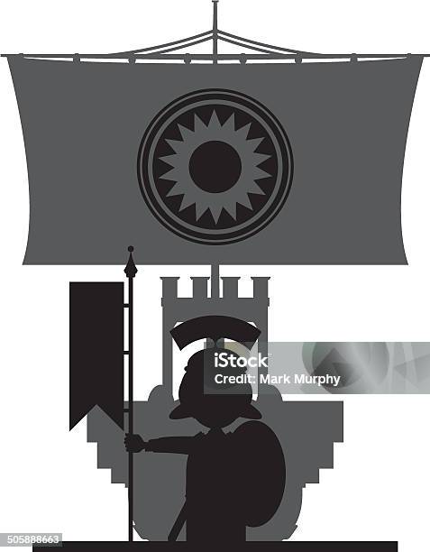 Roman Warship In Silhouette向量圖形及更多三軍圖片 三軍 側影 剪裁圖 Istock